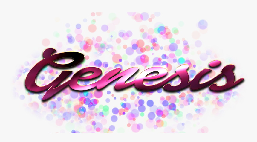 Genesis Name Logo Bokeh Png - Harwinder Name, Transparent Png ...