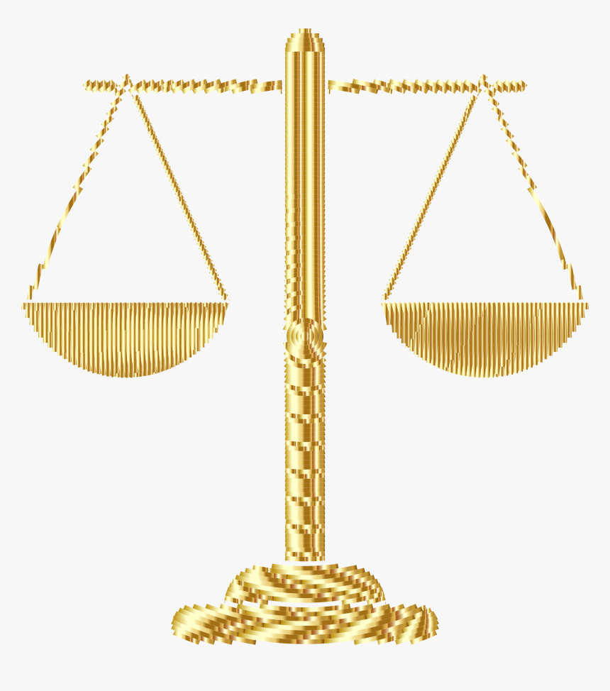 Transparent Scales Gold - Scales Of Justice Transparent, HD Png ...