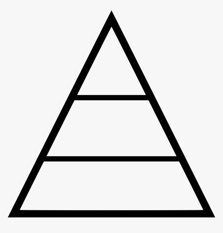 Pyramid Hierarchy - Hierarchy Pyramid Png, Transparent Png ...