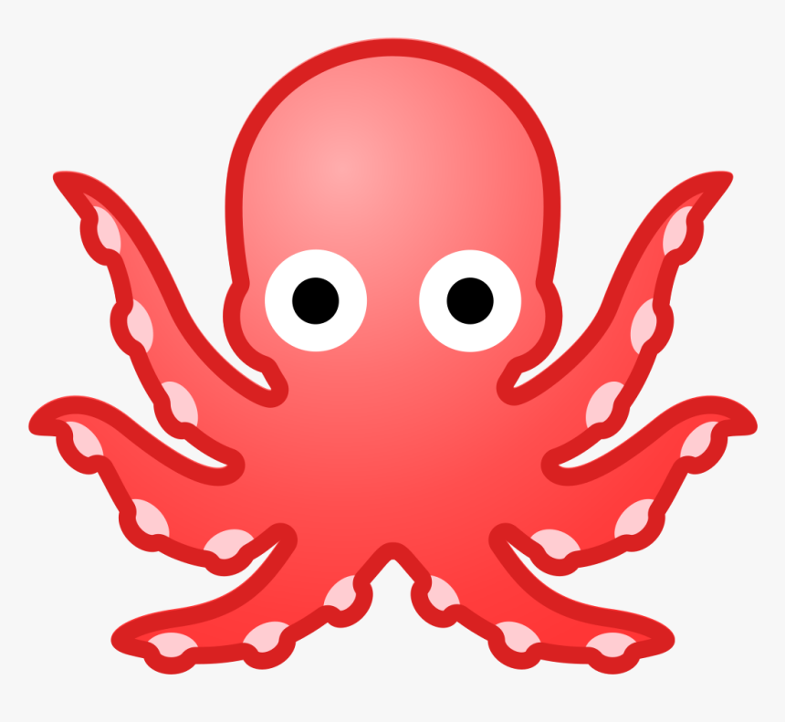 Octopus Icon - Android Octopus Emoji, HD Png Download , Transparent Png ...
