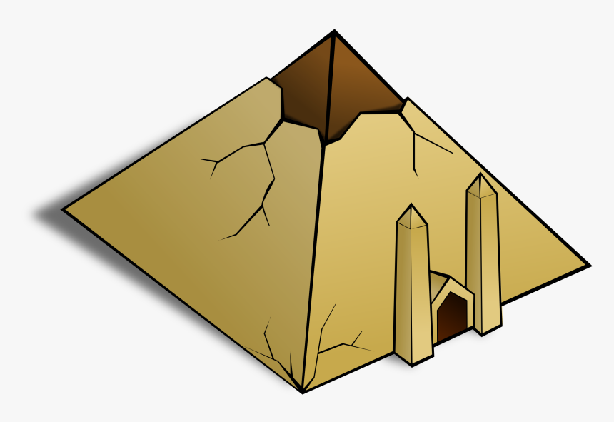 Rpg Map Symbols - Pyramid Clip Art, HD Png Download , Transparent Png ...