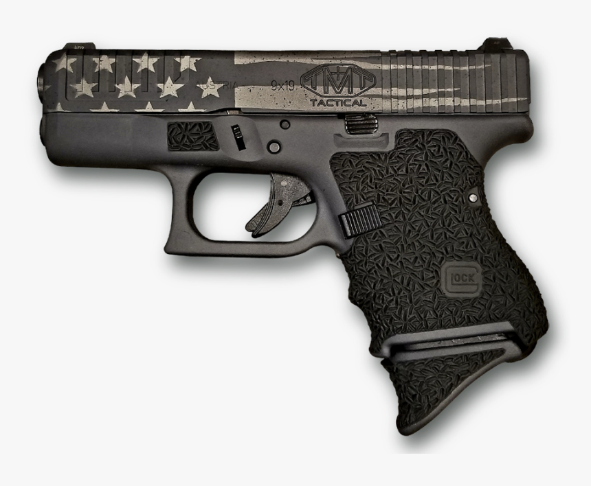 All America Glock - Custom Glocks, HD Png Download , Transparent Png ...