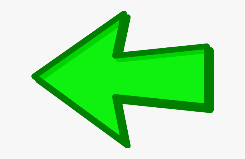 Arrow Clipart Green - Left Green Arrow Png, Transparent Png ...