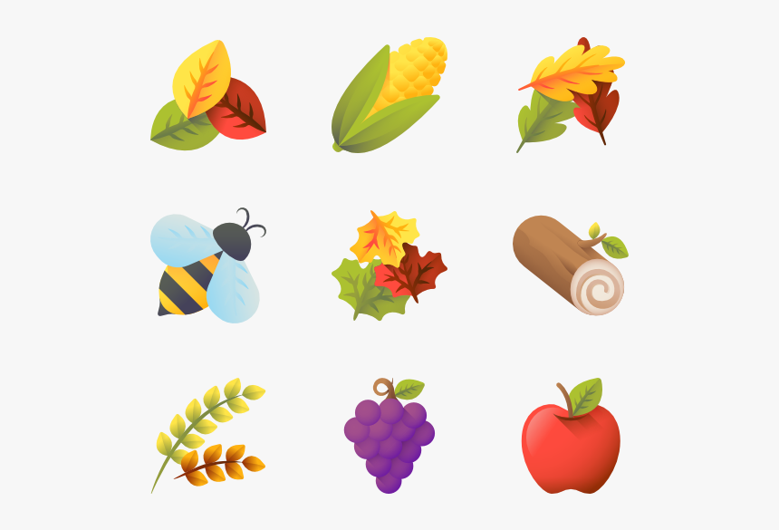 Autumn - Fall Flat Icon, HD Png Download , Transparent Png Image - PNGitem