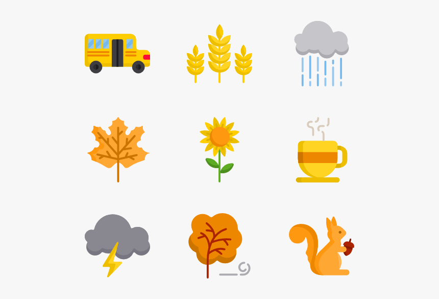 Fall Icon Png - Autumn Icon Transparent, Png Download , Transparent Png ...