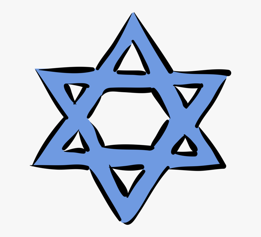 Vector Illustration Of Star Of David Shield Of David - Star Of David ...