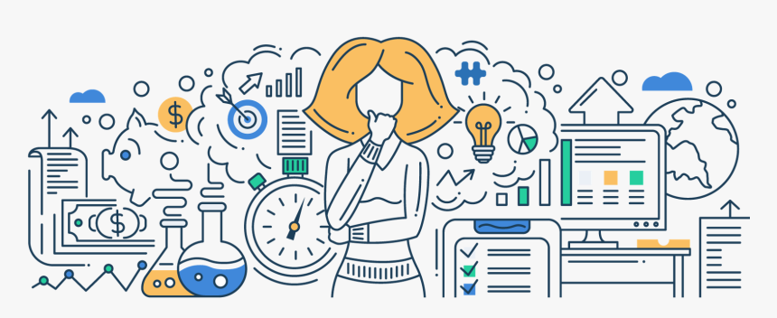 Illustration Of Planning Process, HD Png Download , Transparent Png ...