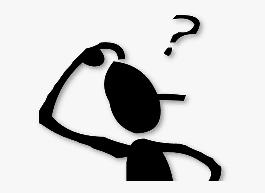 Question Mark Thinking Clipart, HD Png Download , Transparent Png Image ...