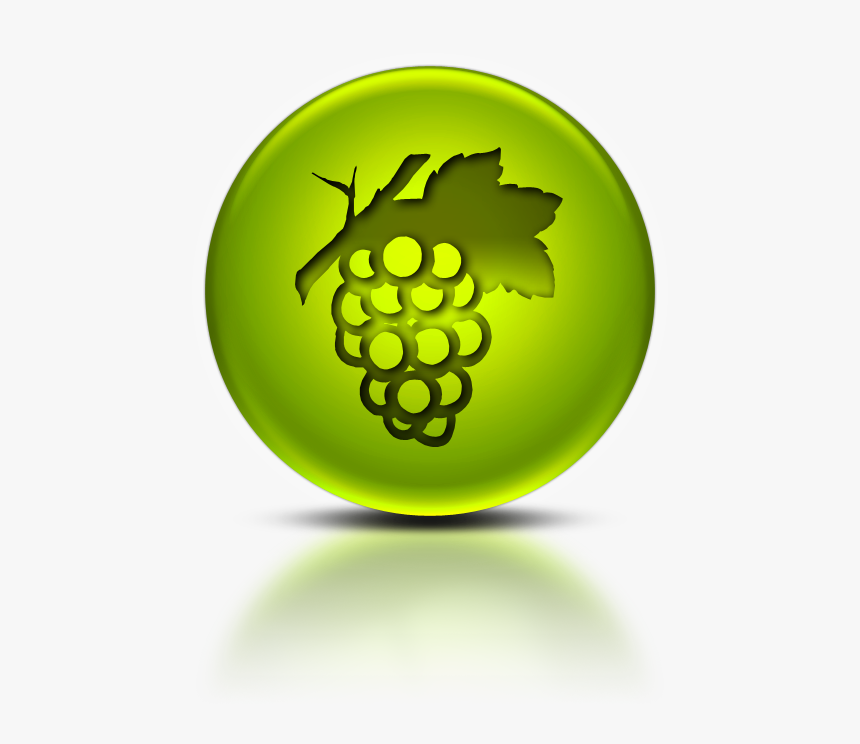 Grapes Icon Png - Green Grape Logo, Transparent Png , Transparent Png ...