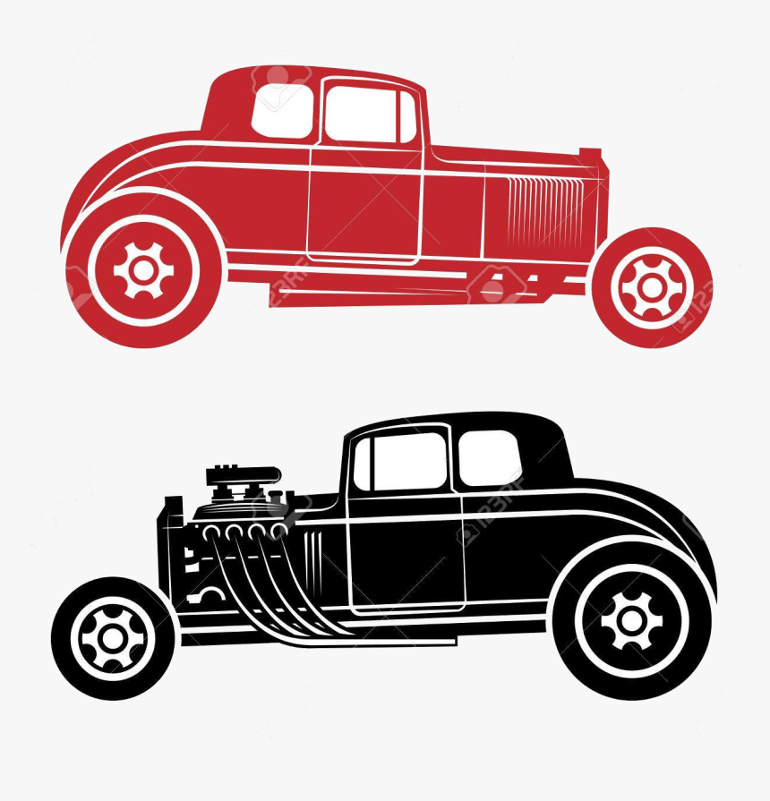 Hot Rod Clipart Portal Transparent Png - Hot Rod Vector, Png Download ...