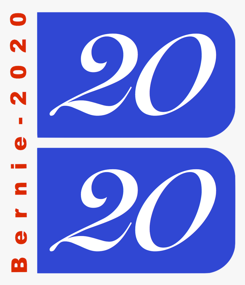 Bernie-2020 Logo Square Png Copy - 2020 Png, Transparent Png ...