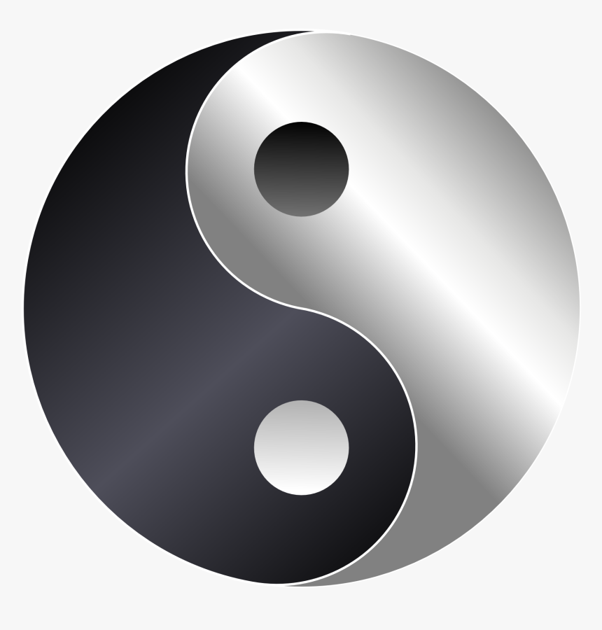 Yin Yang Png - Yin Yang Transparent 3d, Png Download , Transparent Png ...