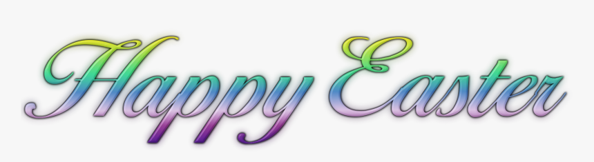 Happy Easter Words Png, Transparent Png , Transparent Png Image - PNGitem