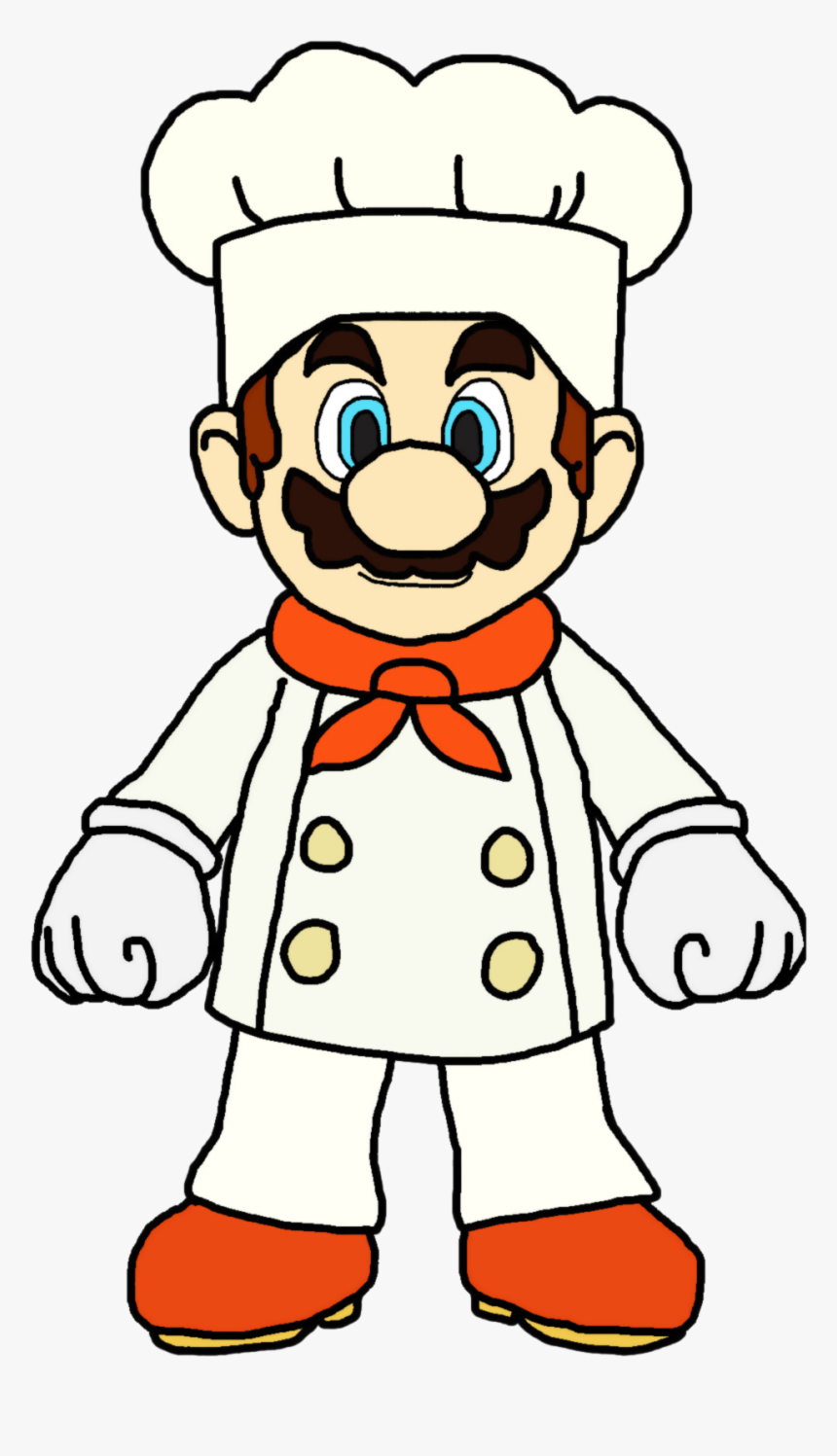 Chef By Katlime Mario - Super Mario Cook, HD Png Download , Transparent ...