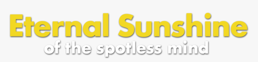 Eternal Sunshine Of The Spotless Mind Logo, HD Png Download ...