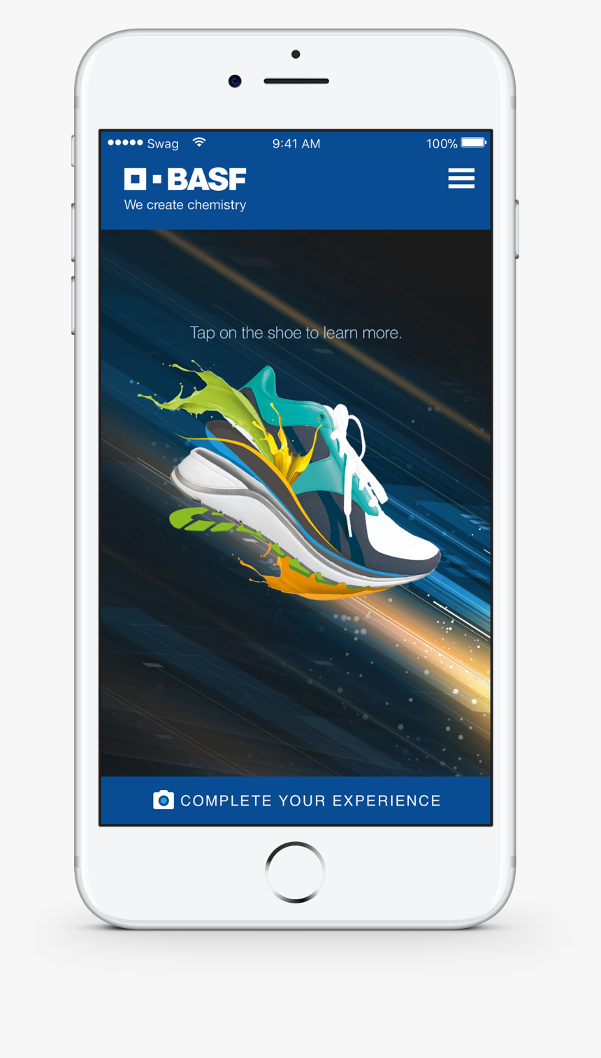 Basf Footwear App Will Be Available On Itunes And On - Basf, HD Png ...