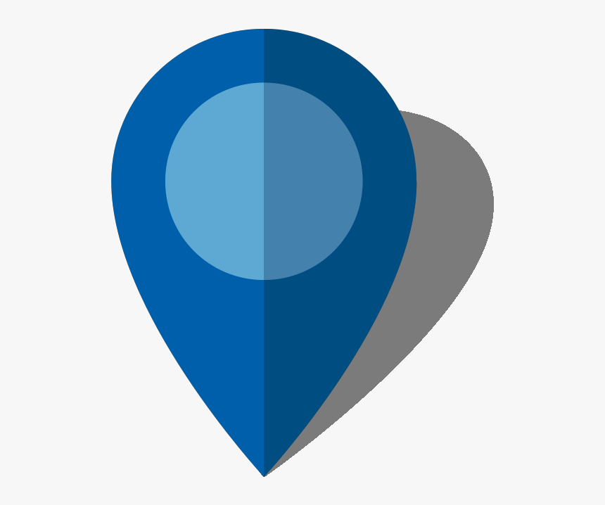 Transparent Location Sign Png - Location Icon Vector Blue, Png Download ...