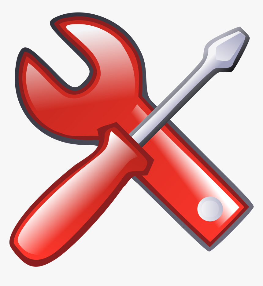 Tools Icon Png Red, Transparent Png , Transparent Png Image - PNGitem