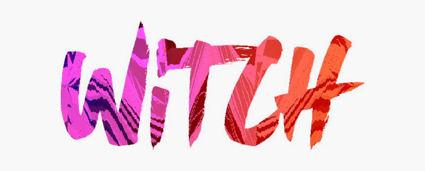 Witch, Highlighter, Halloween, Tradition - Calligraphy, HD Png Download ...