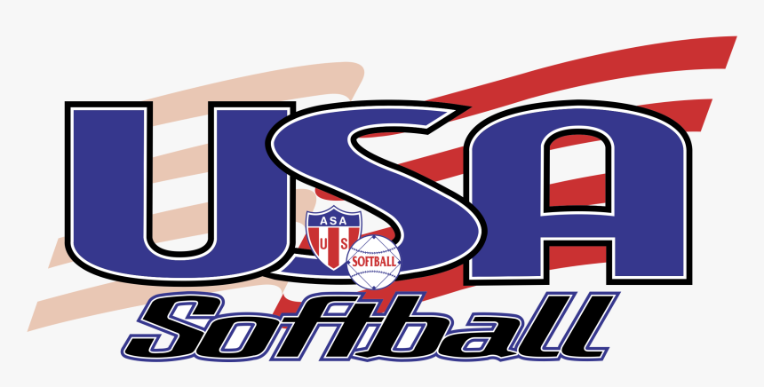 Usa Softball Logo, HD Png Download , Transparent Png Image - PNGitem