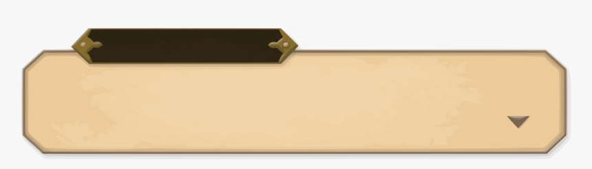 Box,brown,angle - Video Game Text Box, HD Png Download , Transparent ...