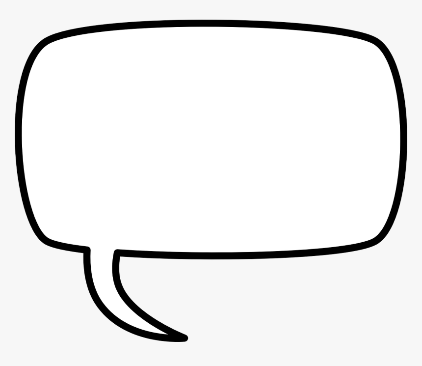 Speech Text Balloon Box Sign Speech Speech Text - Text Balloon White ...