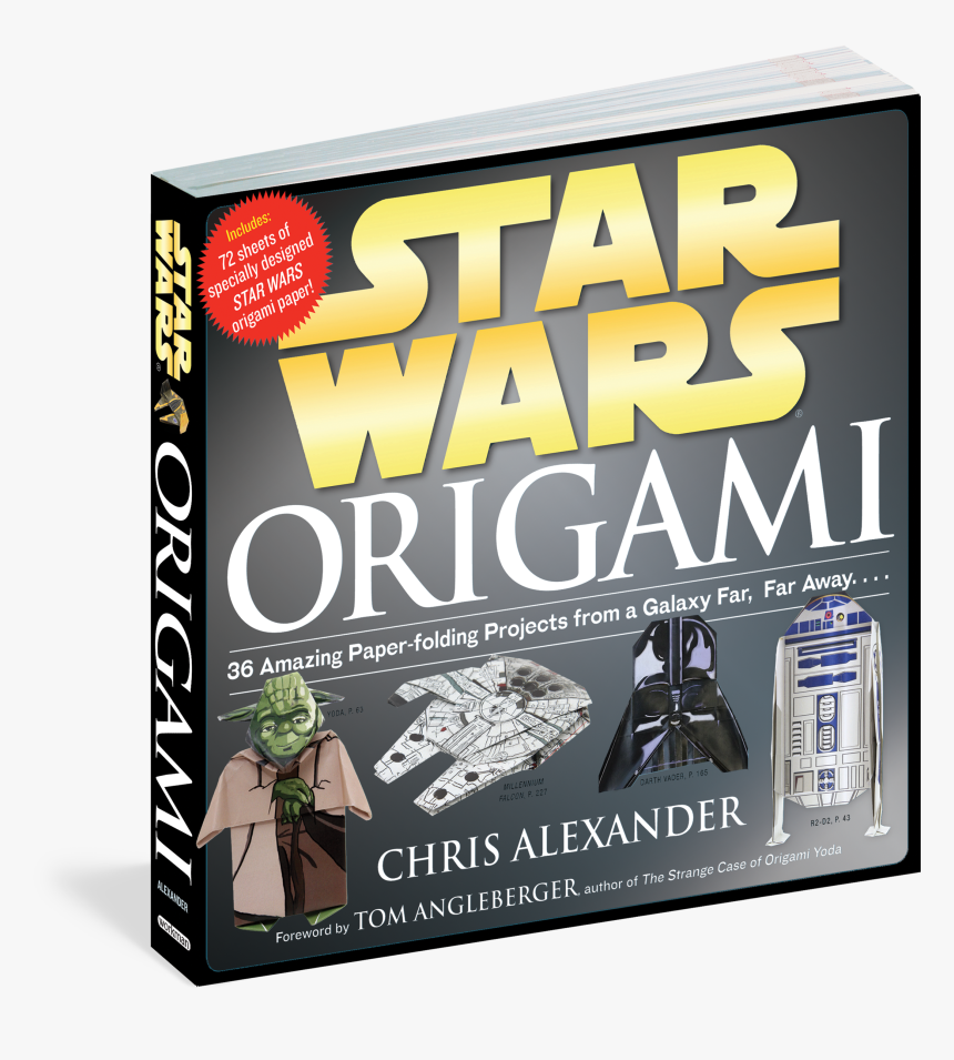 Cover - Star Wars Origami 36 Amazing Paper Folding Projects, HD Png ...