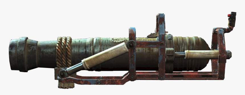 Fallout 4 Mortar Clip Arts - Fallout 4 Cannon, HD Png Download ...