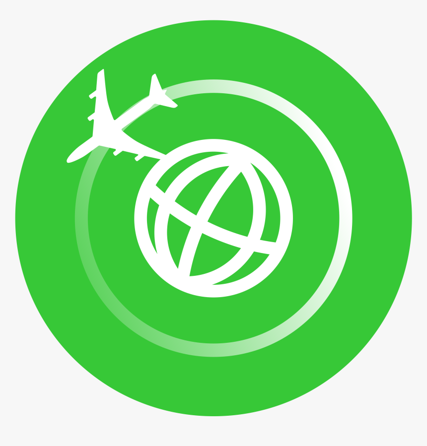 Transparent Travel And Tourism Clipart - Green Travel Icons Png, Png ...