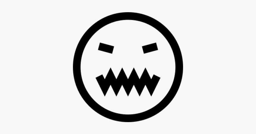 Angry Emoji Clipart Angry Expression - Circle, HD Png Download ...