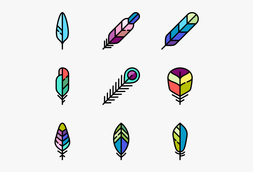 Feathers - Feather Icon, HD Png Download , Transparent Png Image - PNGitem