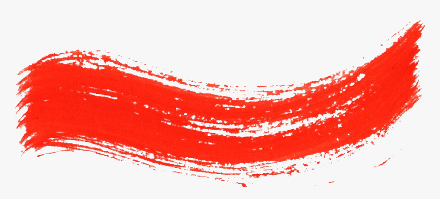 Dry Red Watercolor - Watercolor Red Line Png, Transparent Png ...