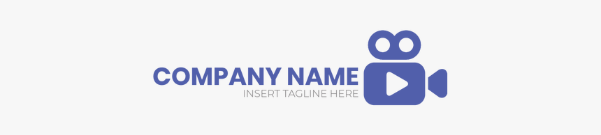 A Video Camera And Play Button Shape On A White Color - Dien Quang, HD ...