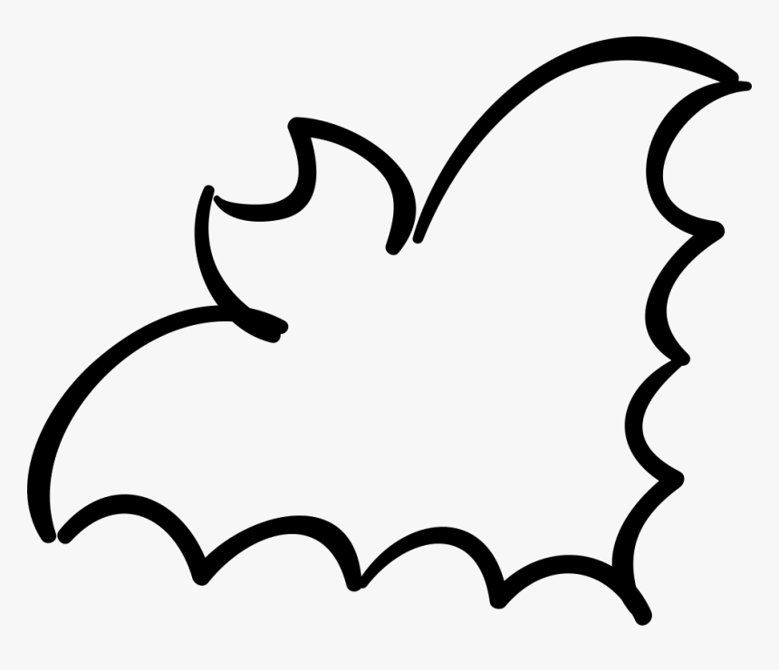 Bat Png Outline, Transparent Png , Transparent Png Image - PNGitem