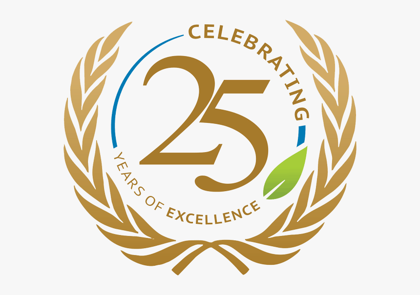 Celebrating 25 Years Logo