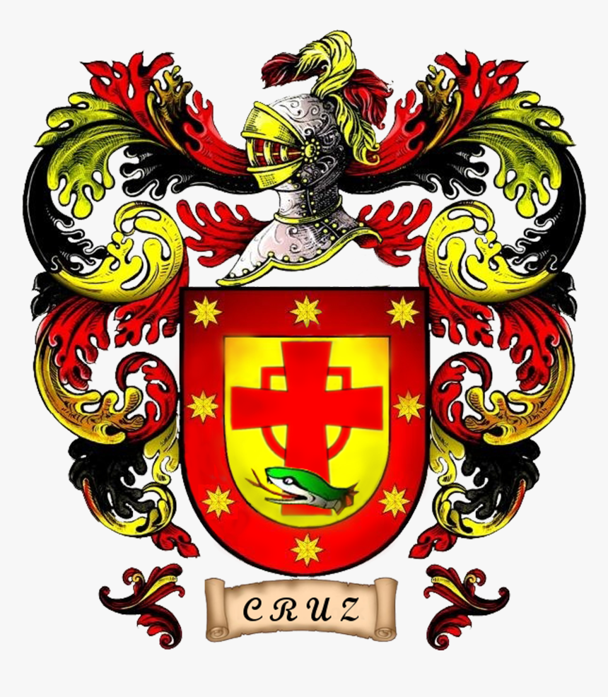 Escudo De Armas Familia Cruz - Food, HD Png Download , Transparent Png ...