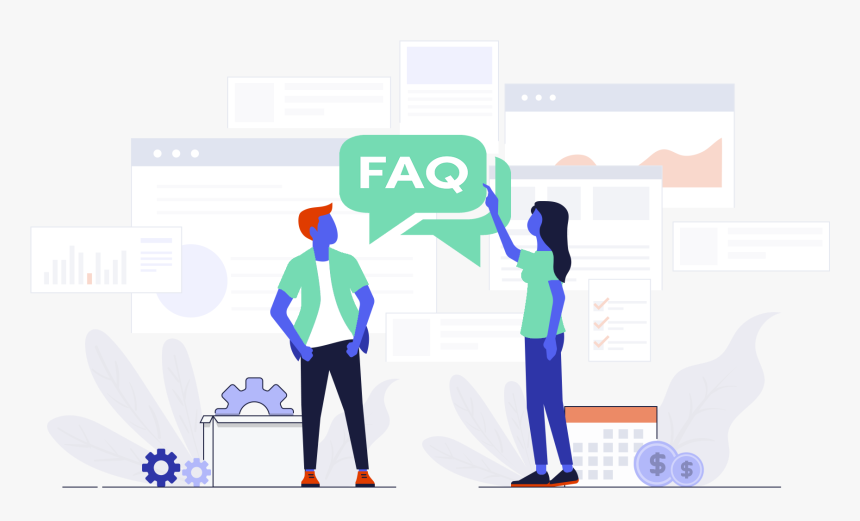 Quick Answers For Frequently Asked Questions - Cartoon, HD Png Download ...
