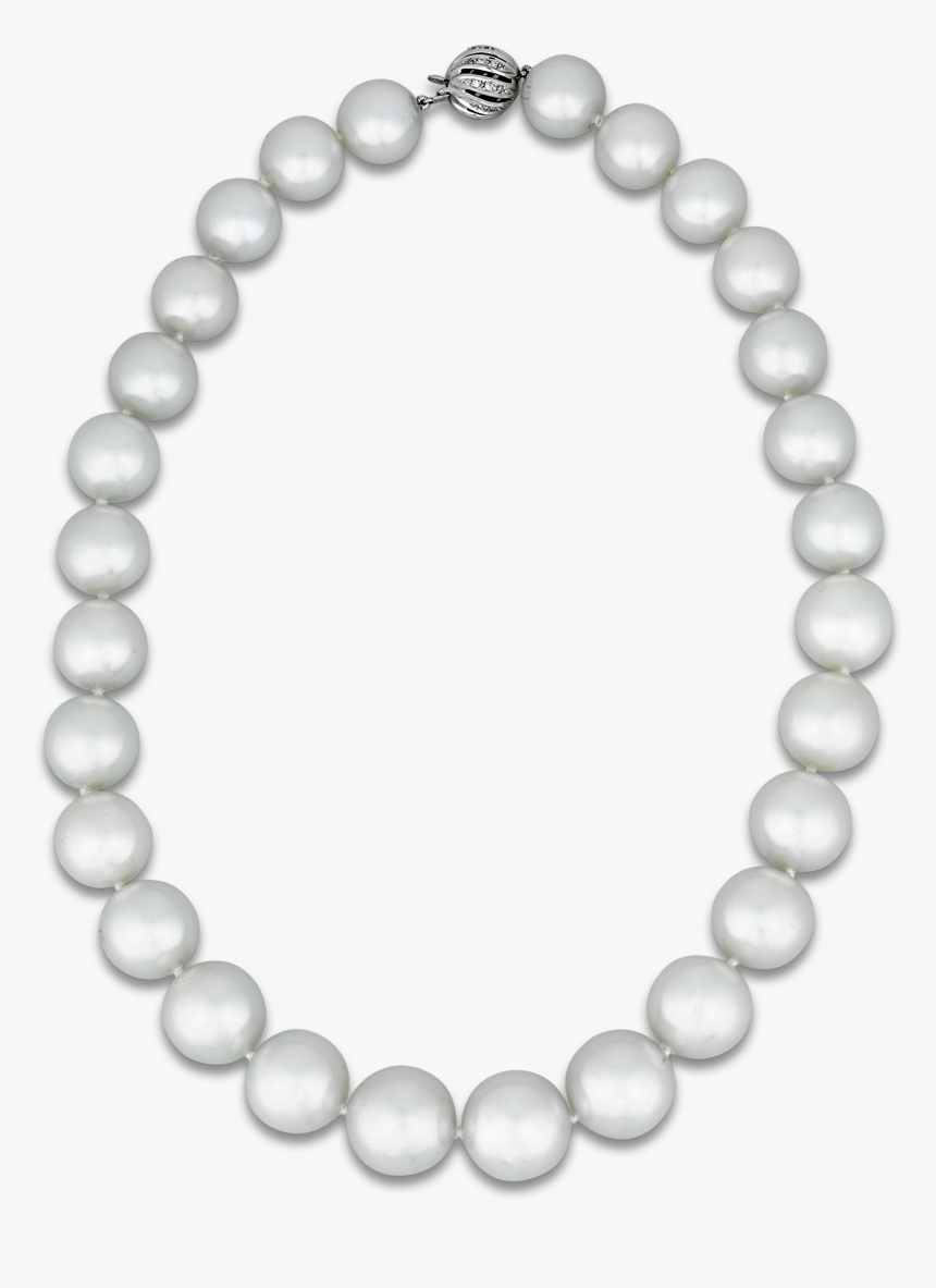 White South Sea Pearl Necklace - Disney Princess Frames Png ...