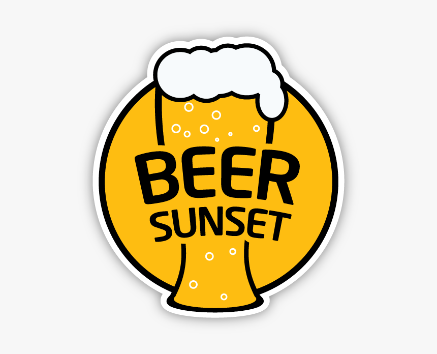 Logo Beer Sunset - Logo Beer Em Png, Transparent Png , Transparent Png ...
