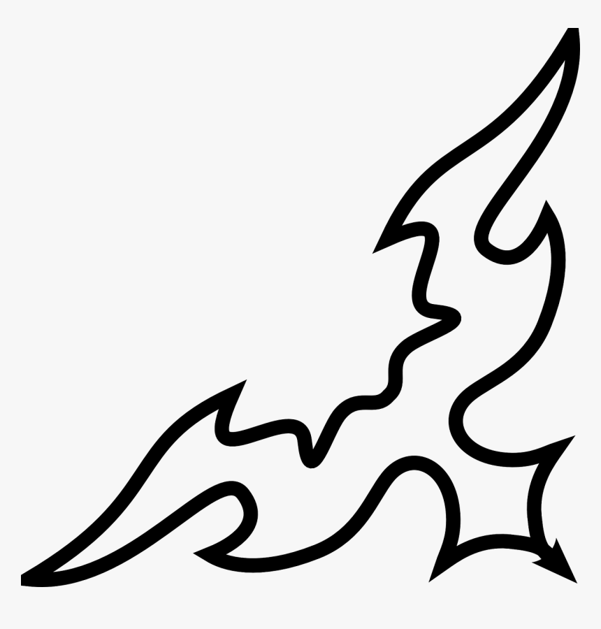 Tribal Corner Border Design, HD Png Download , Transparent Png Image ...