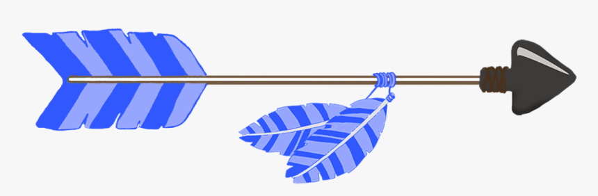 Blue Tribal Arrow Clipart - Cute Arrow Designs Png, Transparent Png ...