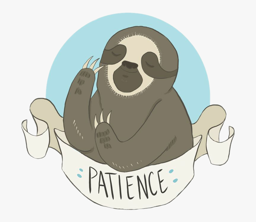 Transparent Sloth Clipart - Sloth Stickers, HD Png Download ...