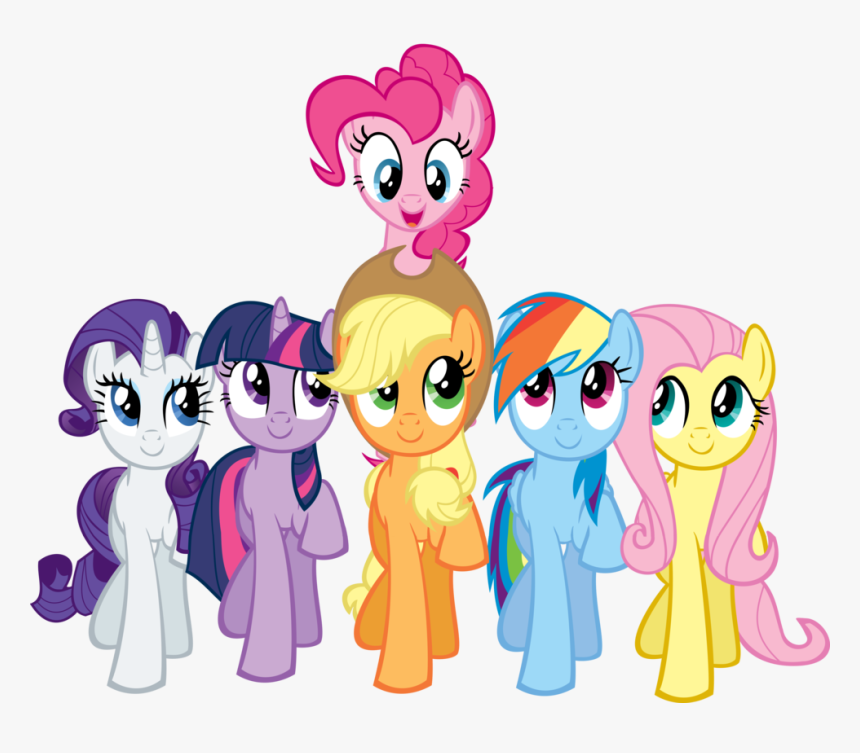My Little Pony Friendship Is Magic Smiling, HD Png Download ...