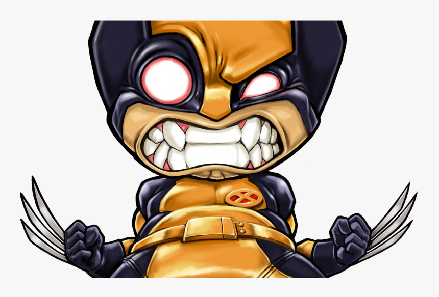 Cartoon Wolverine Drawings Clipart , Png Download, Transparent Png ...