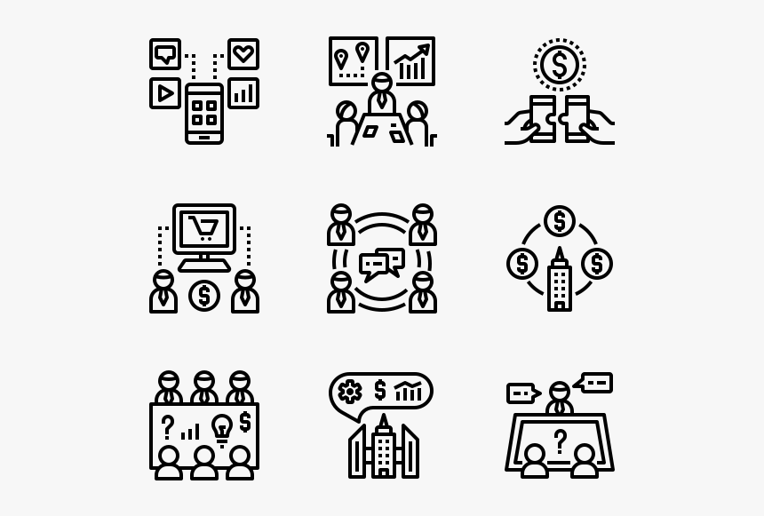 Business Collaboration - Icon Engineer Vector Png, Transparent Png ...