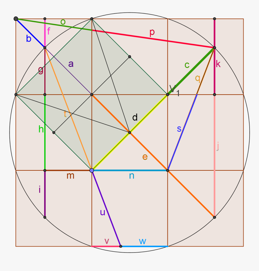 Enter Image Description Here - Golden Ratio In A Square, HD Png ...