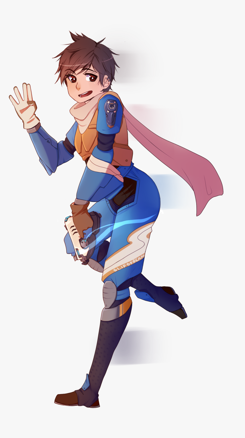 Tracer Transparent , Png Download - Overwatch Tracer Fanart Transparent ...