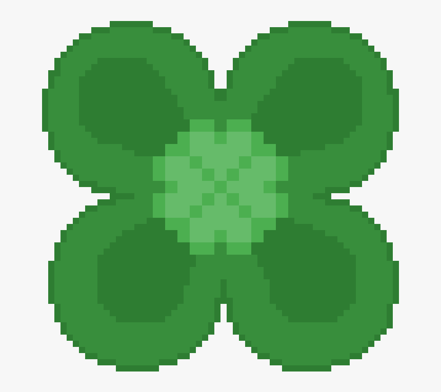 4 Leaf Clover - Zombie Pixel Art Gif, HD Png Download , Transparent Png ...