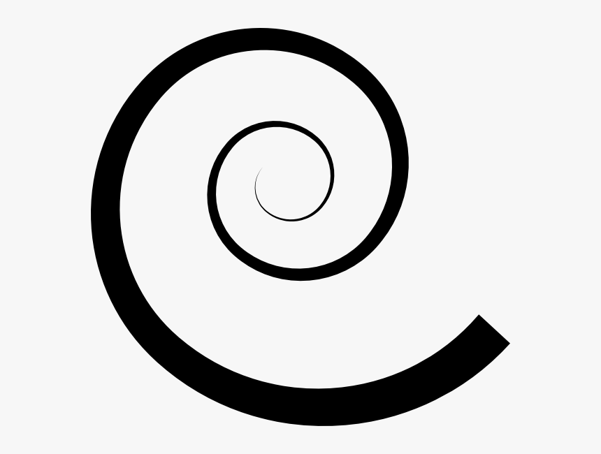 Spiral Svg Clip Arts - Spiral Clip Art, HD Png Download , Transparent ...