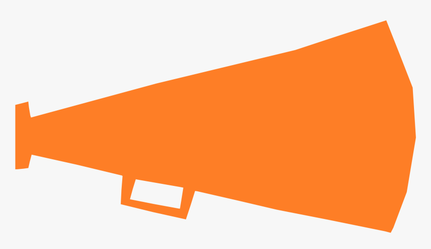 Cheer Megaphone Png - Orange And Black Megaphone, Transparent Png ...